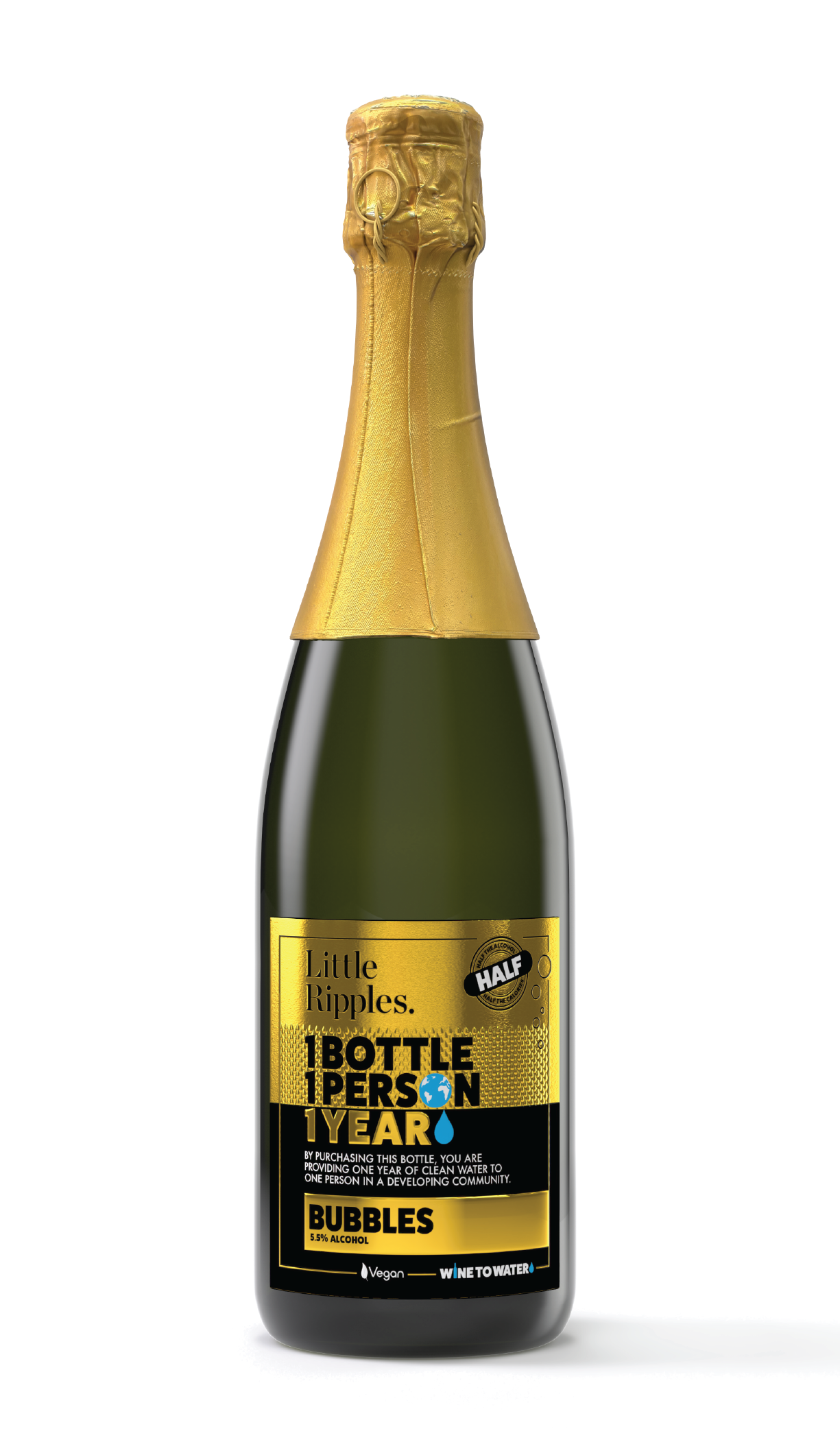 Little Ripples | Low Alcohol Sparkling White Wine - Case of 6