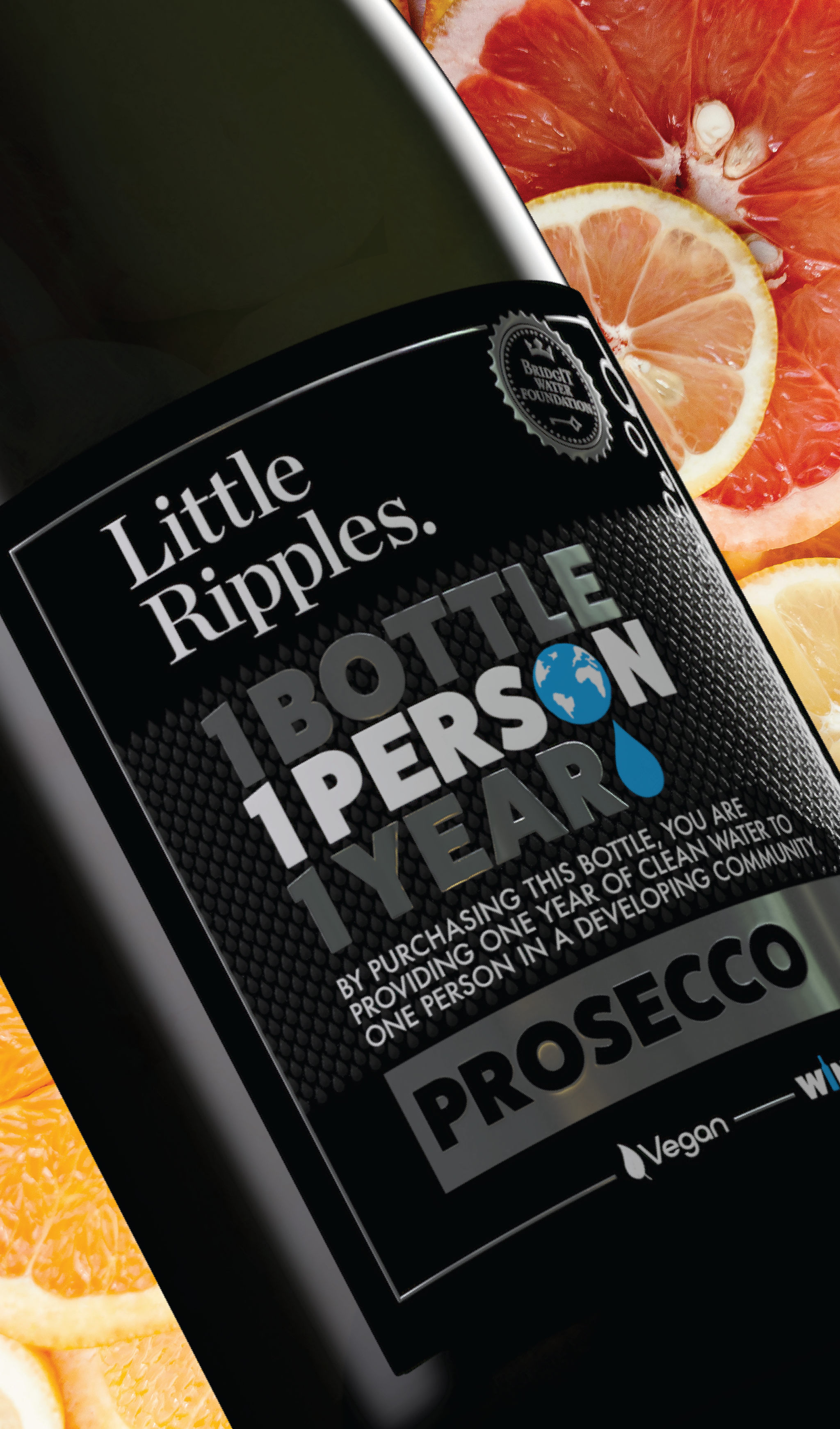Australian Prosecco — Low Sugar Free, Case of 6 | Little Ripples